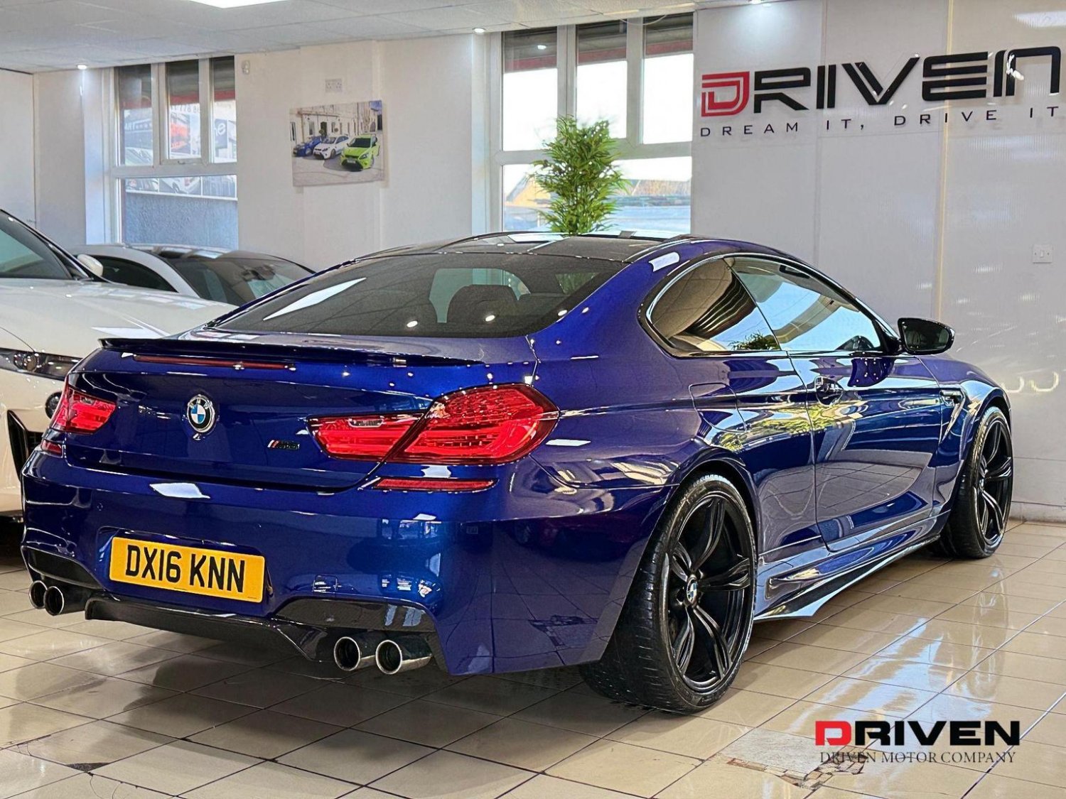 SOLD - Used BMW M6 2016 Blue in Glasgow, Scotland | Driven Motor Company